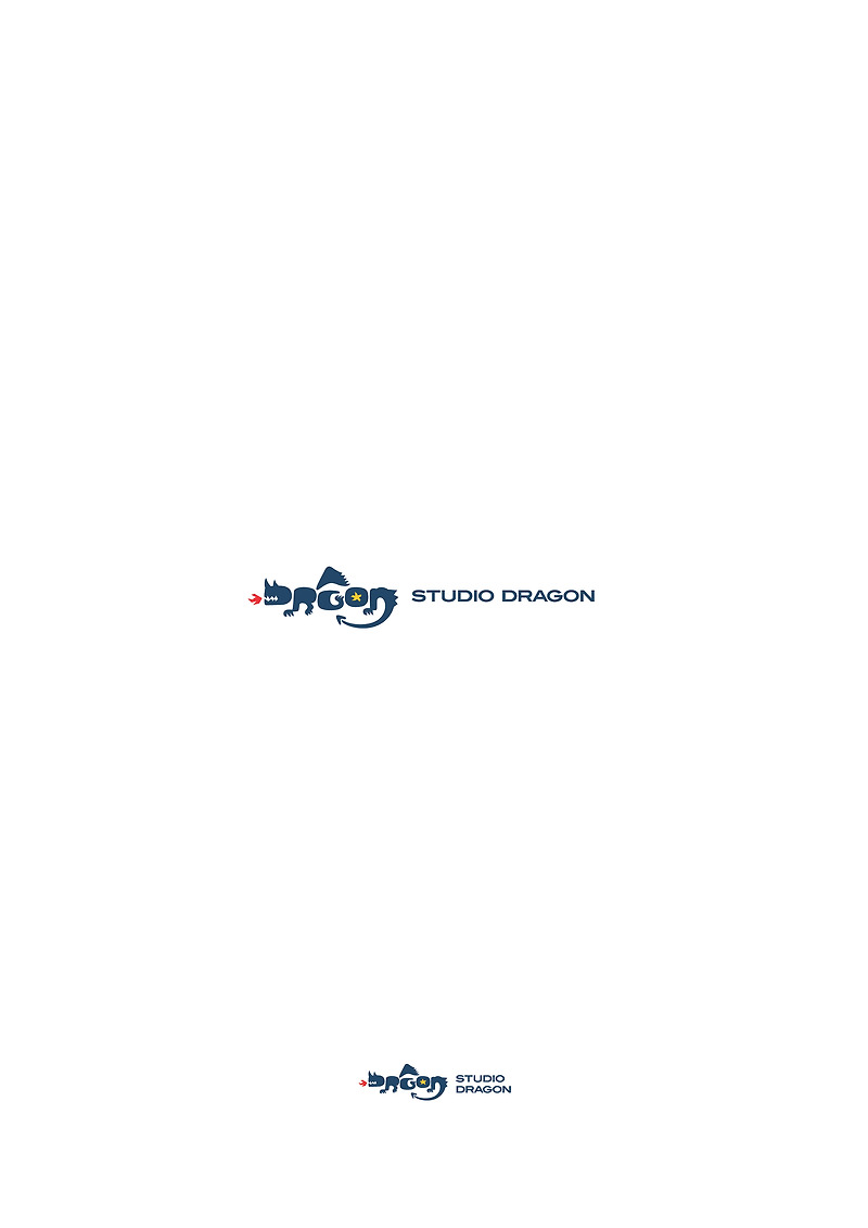 스튜디오드래곤 로고 ai(일러스트), ci, eps파일 다운로드