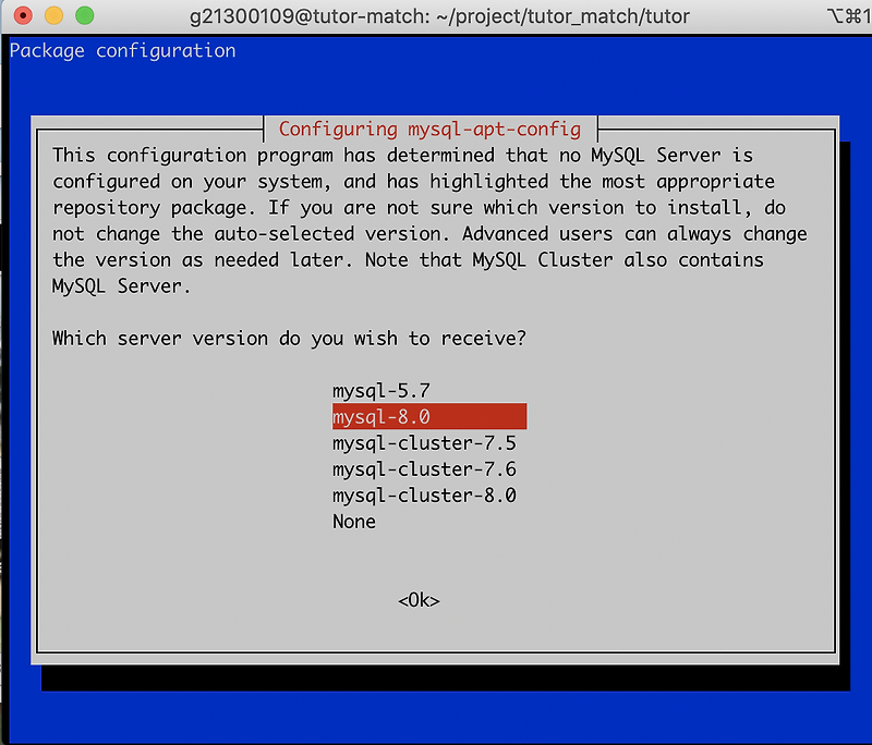 데비안(Debian)에 MySQL 설치하기 :: 도도의 정리함