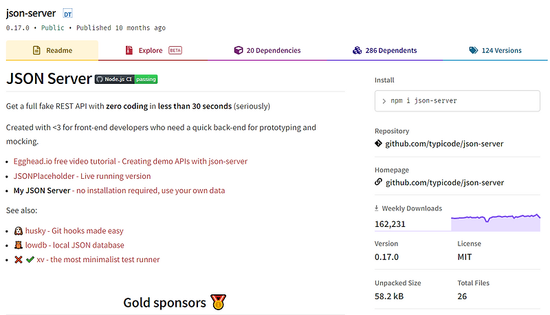 [VUE] json-server 설치 및 사용하기 — 프뚜