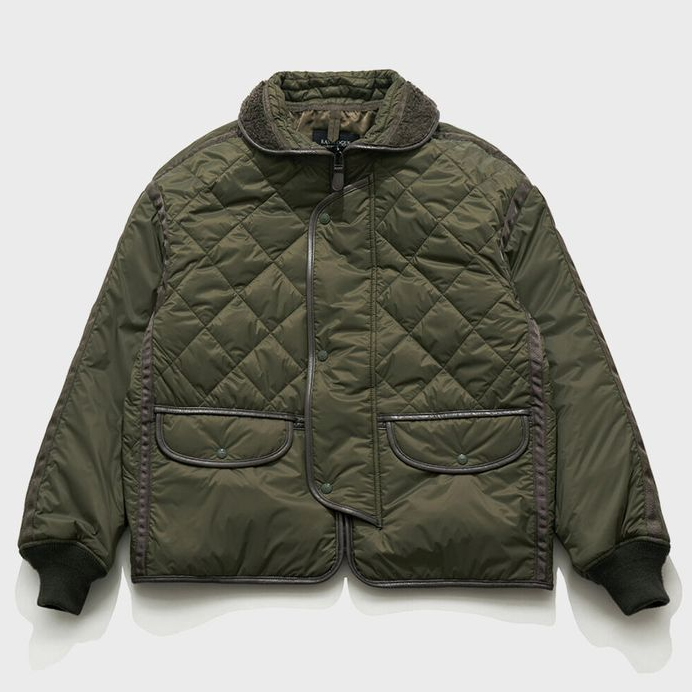 이은형 KBS1 84회 카키 퀼팅 패딩 점퍼