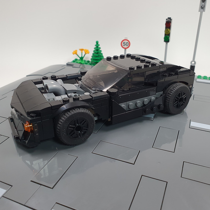 배트모빌로 튜닝차를 만들어보았다. 레고76181 얼터모델 핫로드