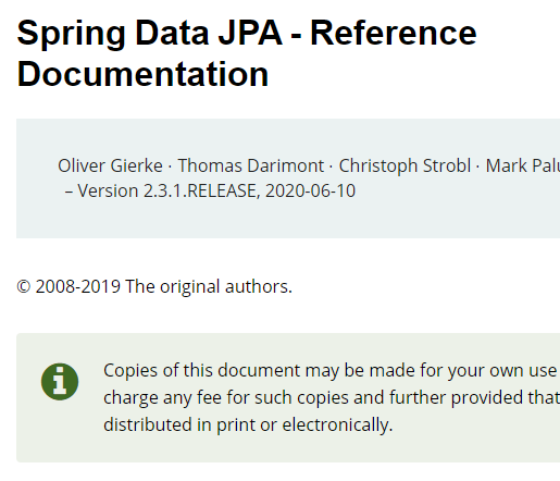 스프링 데이터 JPA #Intro