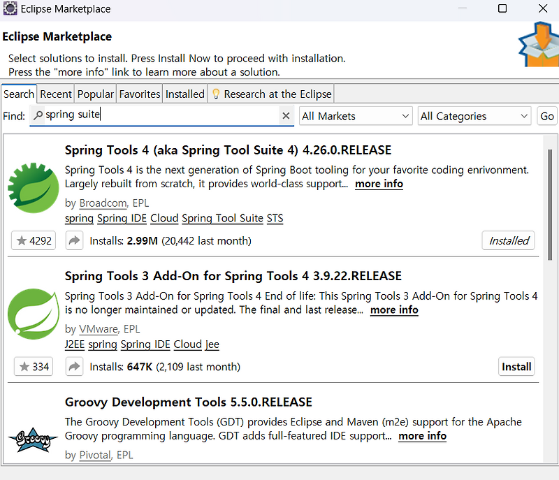 [Spring Boot + java] spring Boot를 이용한 웹 서비스 API 기본 세팅