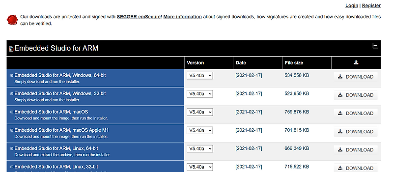 BLE 개발 환경 설치 가이드 - 2편(nrf5 series, segger embedded studio) :: 개발