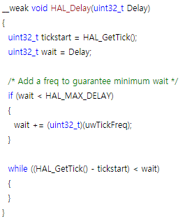 전자 쟁이의 이런 저런 지식 세상 :: [STM32] Delay 함수 (HAL, LL)
