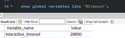 Error Code: 2013. Lost connection to MySQL server during query