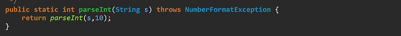 [JAVA] Integer.parseInt() 와 Integer.valueOf() 의 차이점 간단 설명!