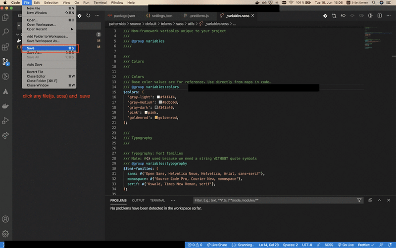 Prettier 저장시 에러 코드가 간헐적으로 나타는 에러 (setting.json, vscode)