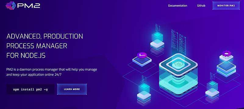 [Nodejs] pm2로 nodejs 데몬 프로세스 관리하기
