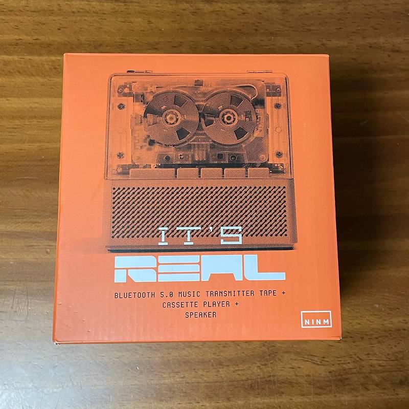 IT’S REAL Bluetooth Speaker + Cassette Player Combo by NINM