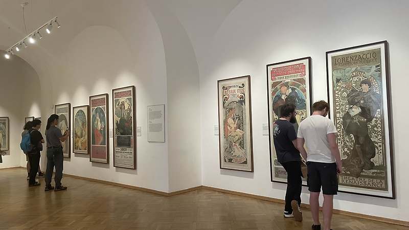 Mucha Museum in Praha