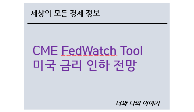 미국 금리인하 시기 전망 - CME FedWatch Tool (페드와치, 블랙록, 연준, FED)