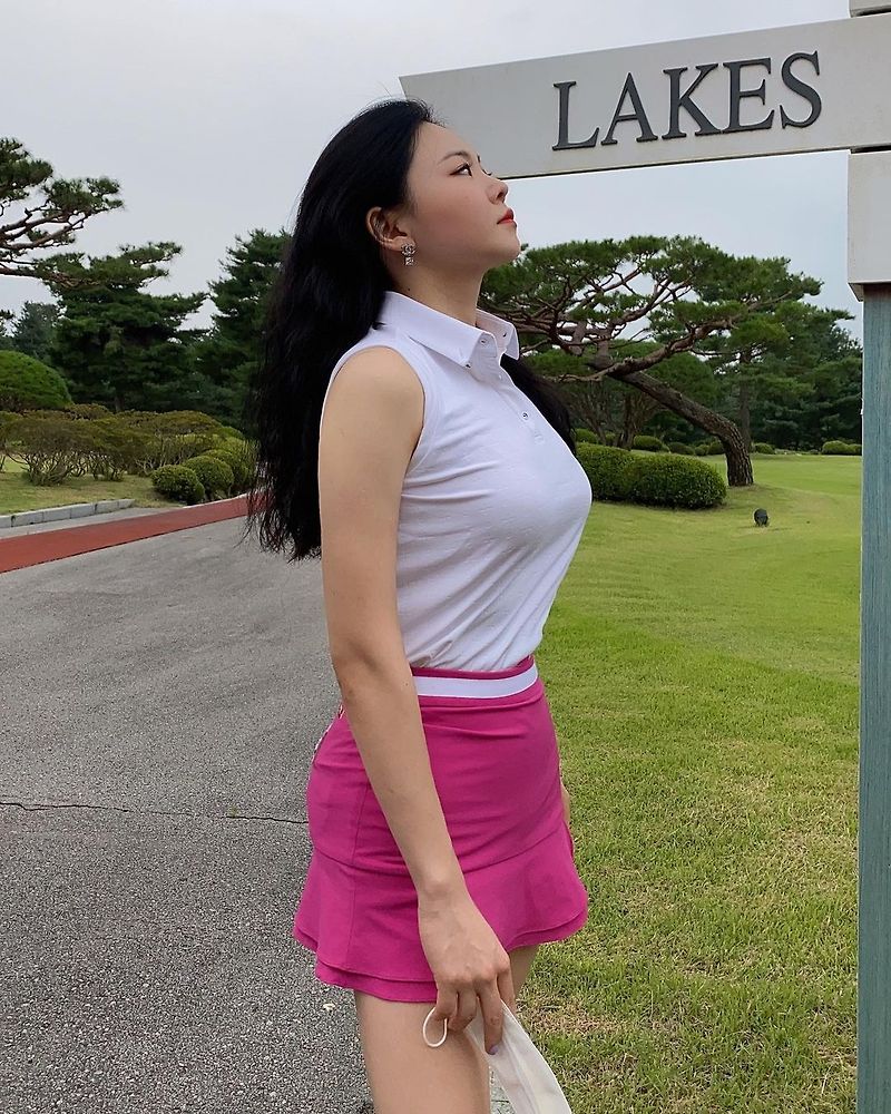 국가 대표 상비군 출신의 미녀 골퍼 조하빈 프로의 스윙 모음