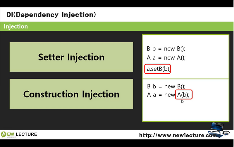 [Spring] DI(Dependency Injection)