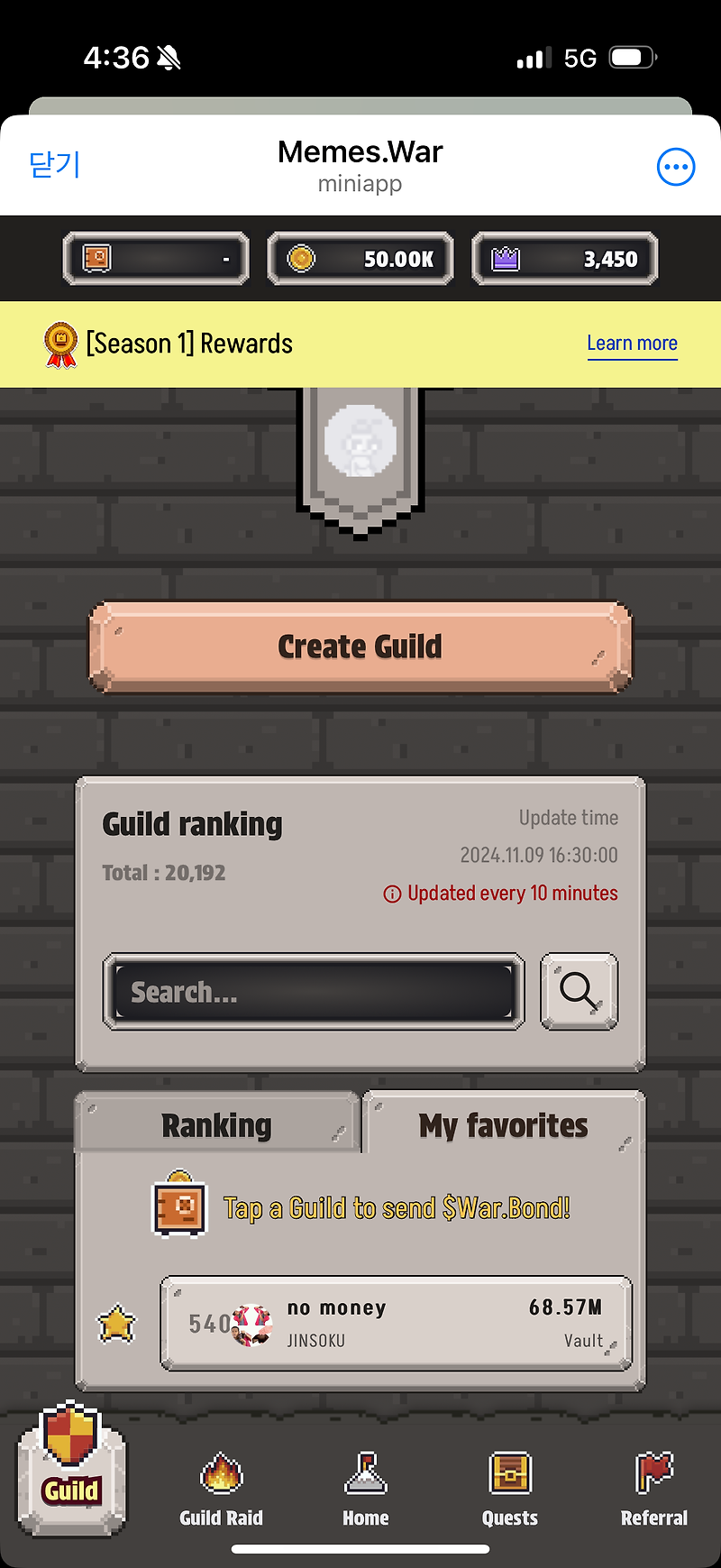 Memes.War 에드작업 소개