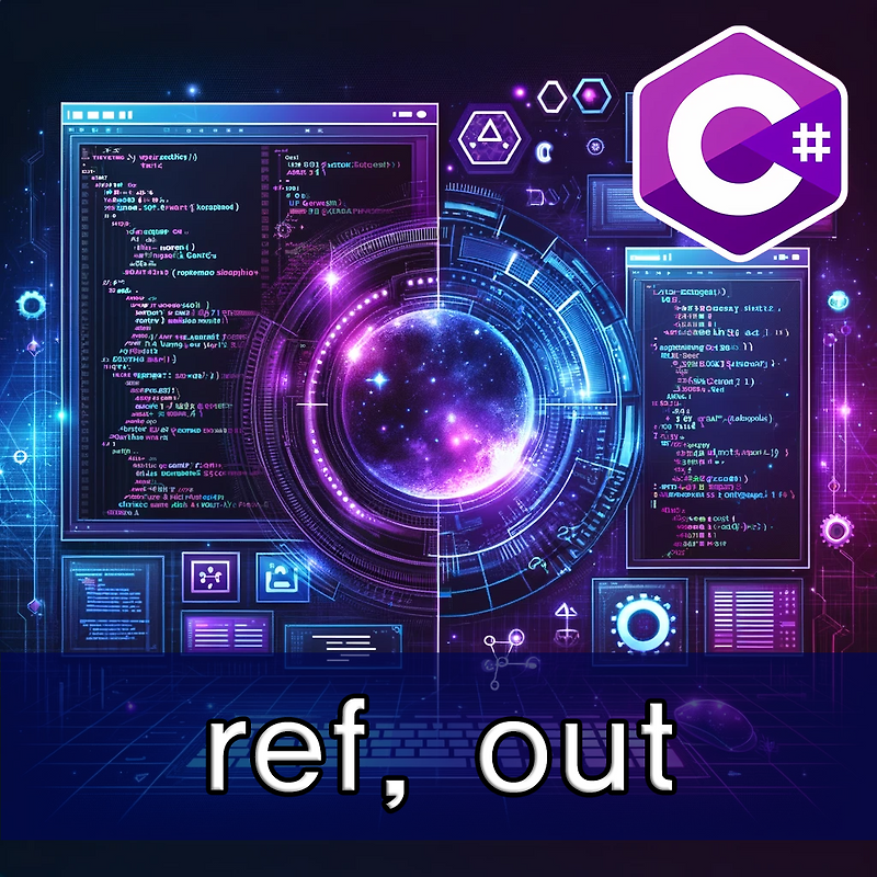 ref, out 키워드 — 머리없는개발자