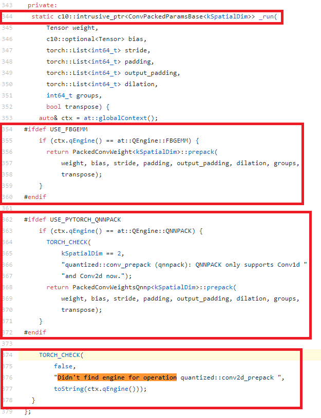 [PyTorch] x86 CPU에서 양자화(Quantization) 관련 실행시 에러가 나는 경우 - Didn't find engine for operation ...