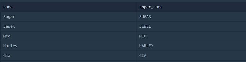 문자열에서 대소문자 구분없애기 - upper, lower, initcap
