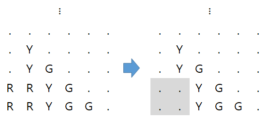 [자바] 백준 11559 - Puyo Puyo (java) - Nahwasa