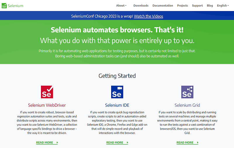 Selenium 셀레니움 크롤링 기초 세팅과 간단 사용 방법