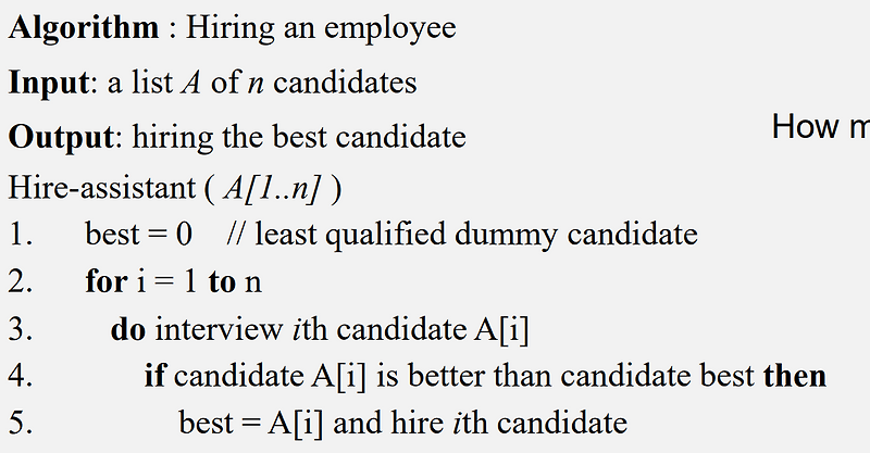 4. Probabilistic Analysis and Randomized Algorithm