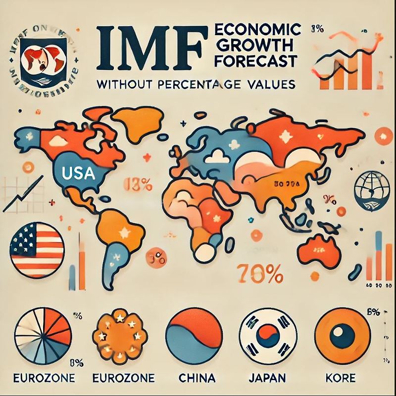 2025년 1월 IMF 세계 경제 성장 전망(인플레이션 및 통화정책 권고사항)