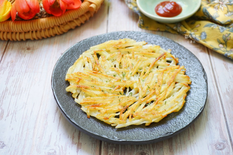 Korean Homemade Potato Pancake (Gamja Jeon)A Taste of Mom’s Love ...
