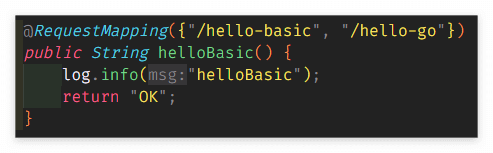 [SpringMVC]요청 Mapping 활용법