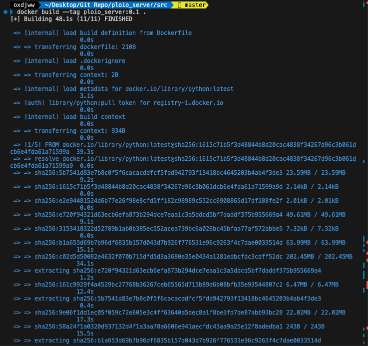 fastapi 배포 w/ docker