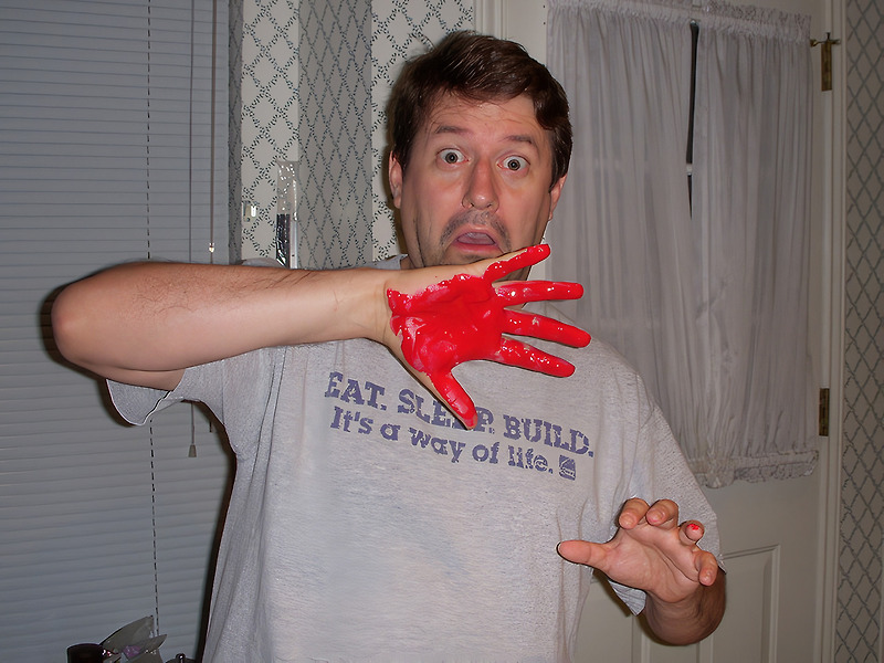 “Caught red-handed”가 무슨 뜻?