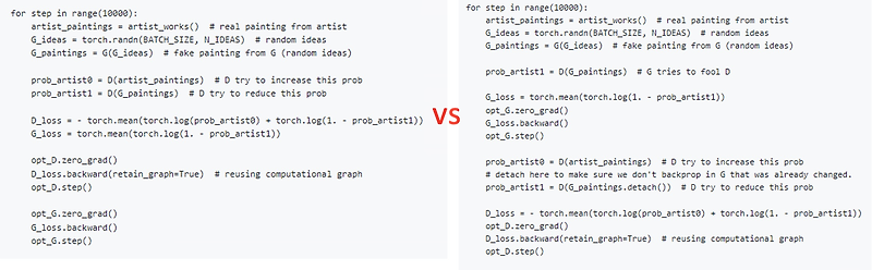 [pytorch error] GAN학습시 에러, RuntimeError: one of the variables needed for gradient computation ...