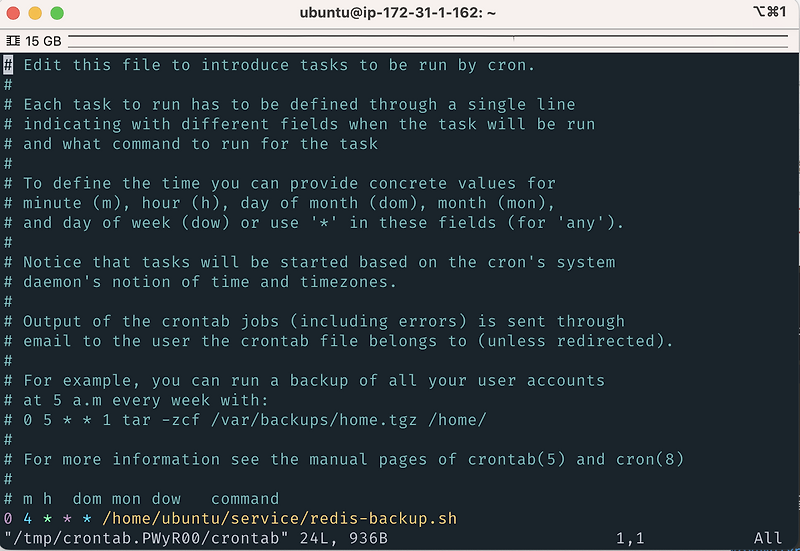 Linux 크론(Cron)과 크론탭(Crontab)