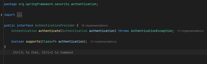 46. AuthenticationProvider 메서드 이해하기