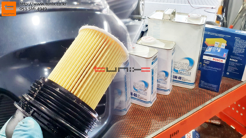 올뉴쏘렌토 디젤 파워클러스터 스팽글 합성오일교환 ( 대구 잔유제거 MQ4 TM KA4 모하비 = 튜닉스 )