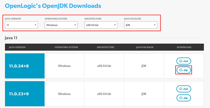 OpenJDK 설치 및 환경변수 설정