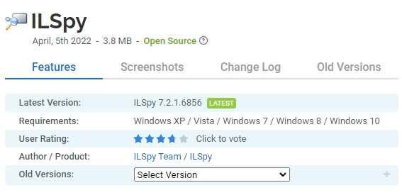 ILSpy 무료 다운로드
