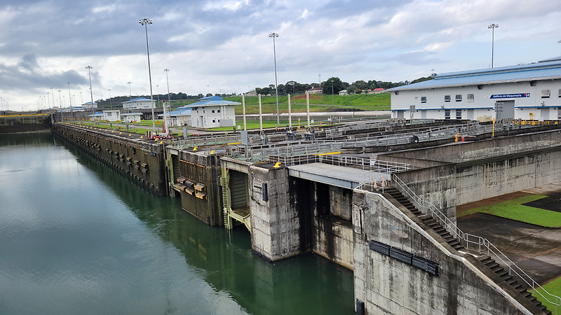 '24 Panama Cruise (Day 8) - Partial Transit (Atlantic Lock)