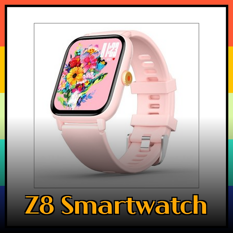 초등학생 안전과 편리함을 책임지는 Z8 스마트워치: GPS, 블루투스, 방수 기능까지 완벽하게!