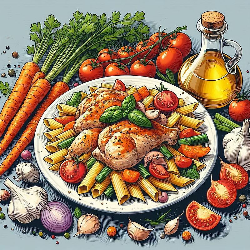 파스타가 이렇게 쉬웠다고? 집에서도 이탈리안 레스토랑 오픈🍷- 치킨 라구 파스타 🐔