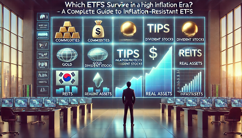 고물가 시대, 어떤 ETF가 살아남을까? 인플레이션 방어형 ETF 완전 정리!