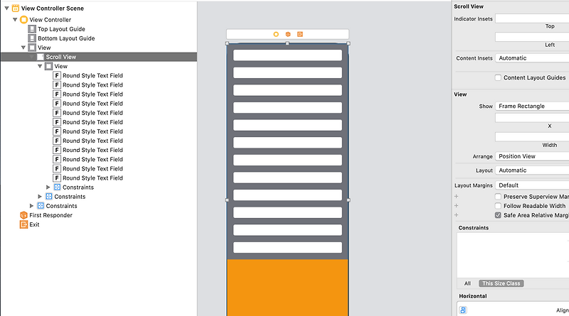 autolayout - ScrollView 정리