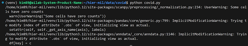 [Hierarchical MIL] scRNA Analysis