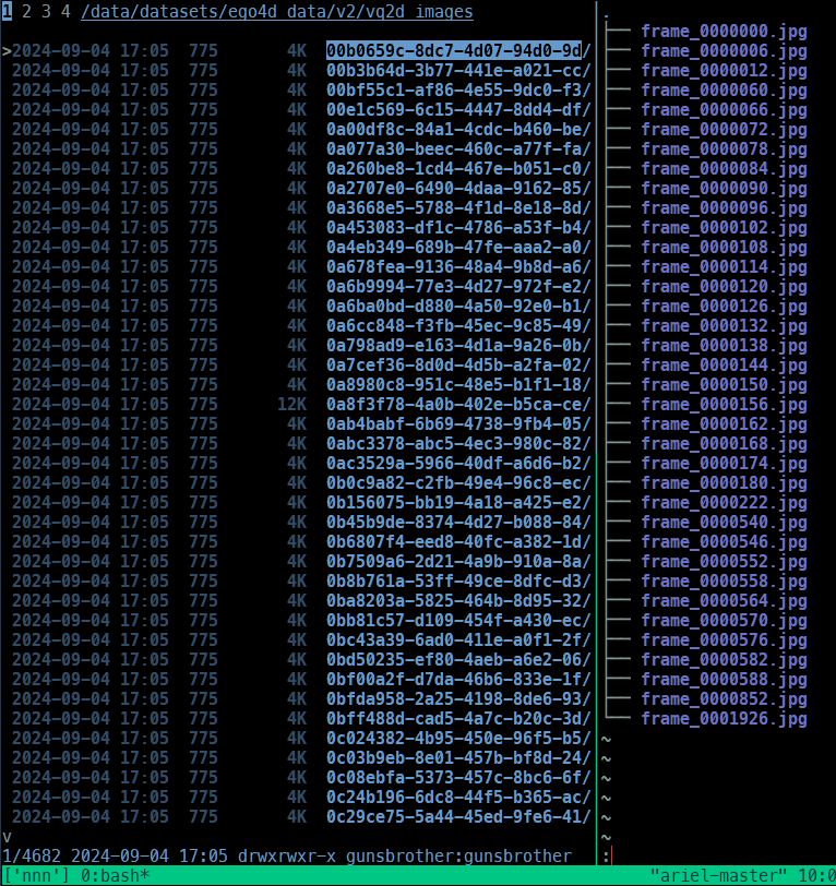 nnn으로 CLI에서 폴더와 파일 미리보기