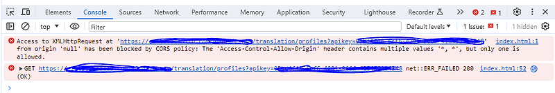 🎉 The 'Access-Control-Allow-Origin' header contains multiple values '*, *' :: 구름사이