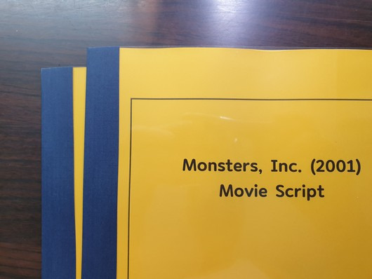 영화/미드대본(Movie Script) 자료 몰 :: Monsters, Inc. (2001) 몬스터주식회사 영화영어대본 제본