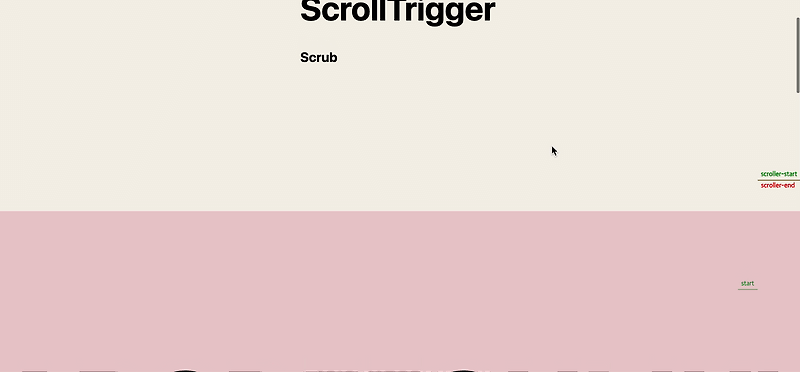 GSAP - scrollTrigger 사용하기(2)