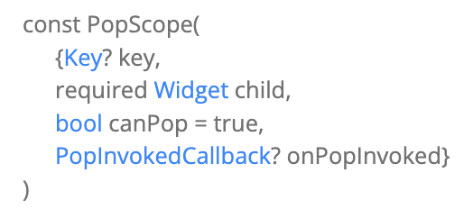 WillPopScope가 deprecated 건에 대하여