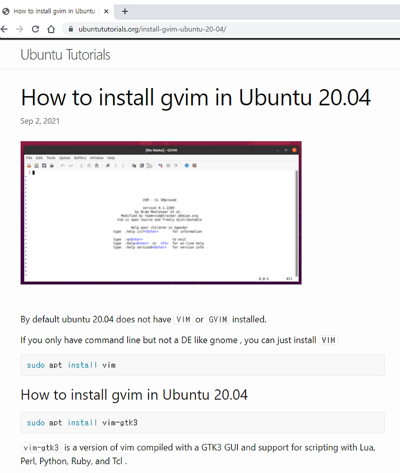 [시놀로지VMM]Ubuntu설정(vim/gvim설치)