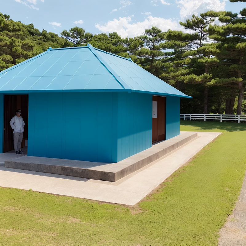 제주조각공원 - 제주 한달살기 11일차 (천일만두, 노리매공원, 제주조각공원, 돈블랙)