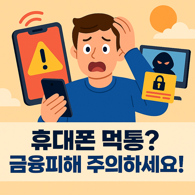 SKT 유심 해킹? 부산 60대 남성, 무단 개통 후 5000만원 피해 사건 정리 📱